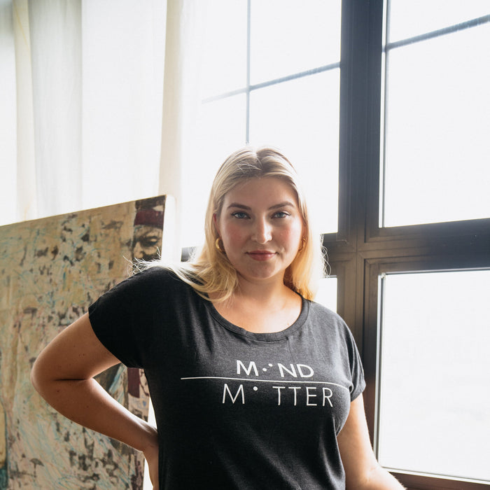 Women's "Mind Over Matter" Graphic Dolman – Two Blind Brothers